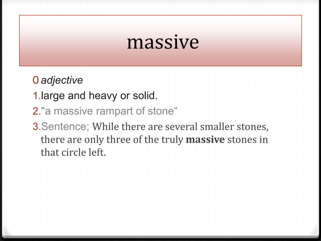 Colossal synonyms | PPT