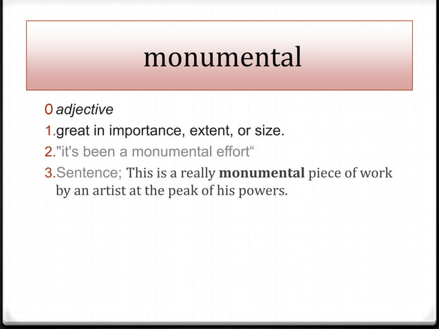 Colossal synonyms | PPT