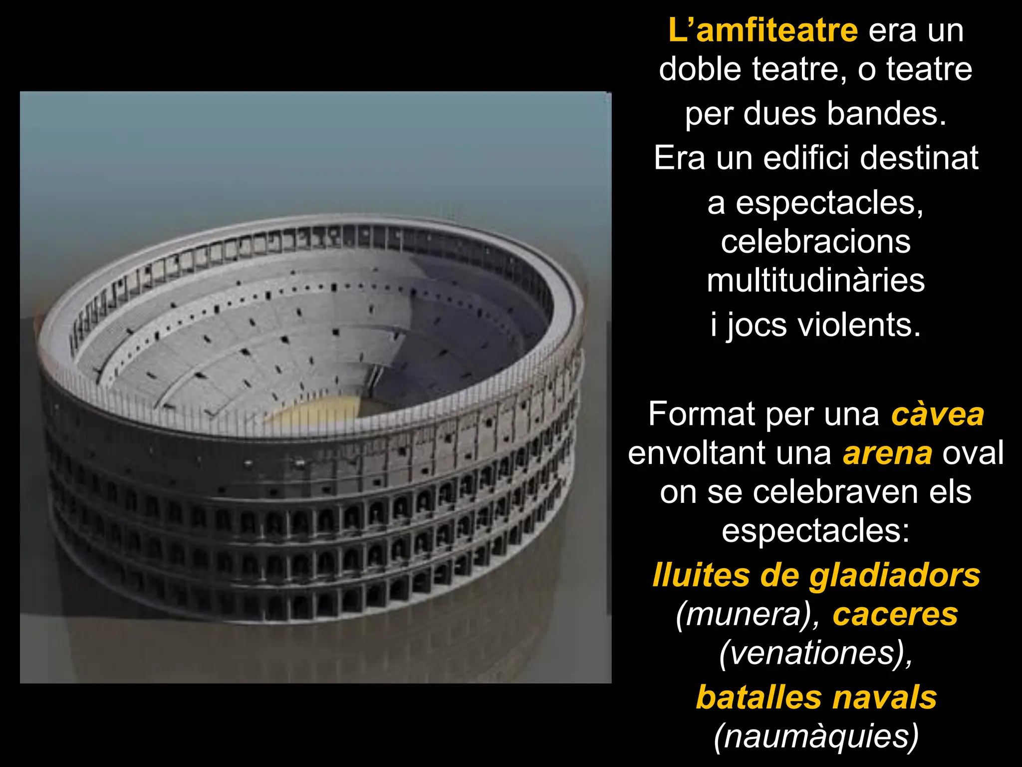 Colosseu de Roma presentacion Historia del Arte | PPT