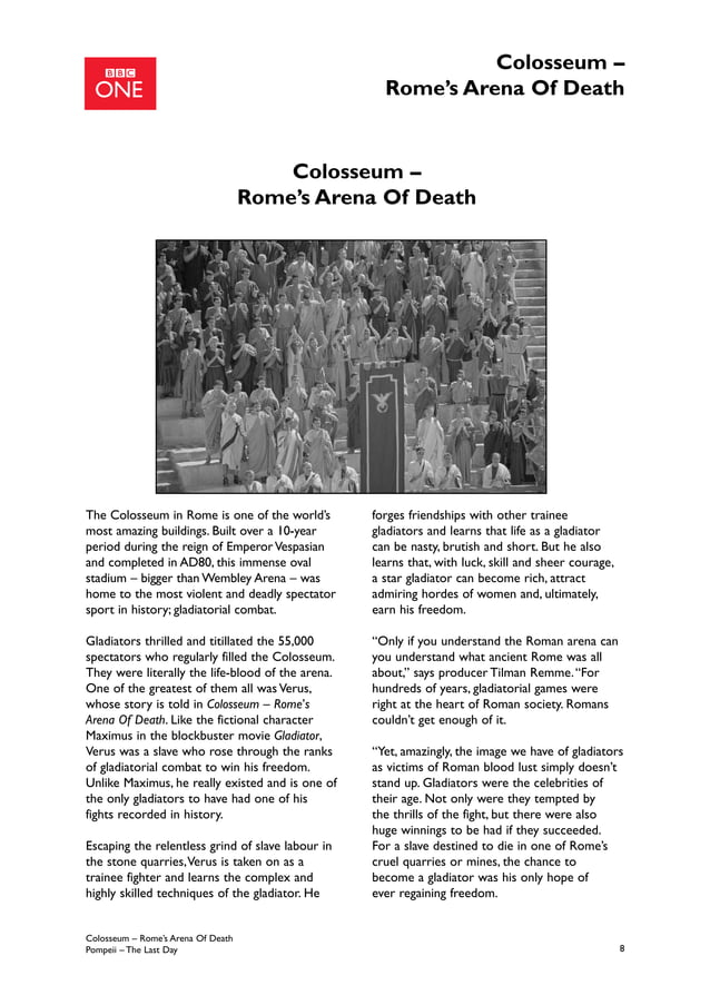 Colosseum | PDF