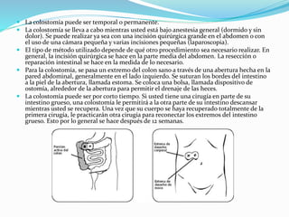 Colostomía | PPTX