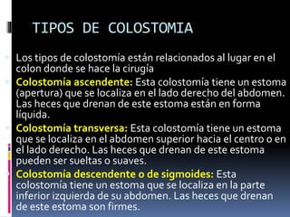 Cuidados de Enfermería Paciente con ostomías, tecnica | PPTX
