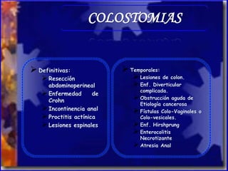 COLOSTOMIA , tipos y descripcionesJOHANNA.pptx