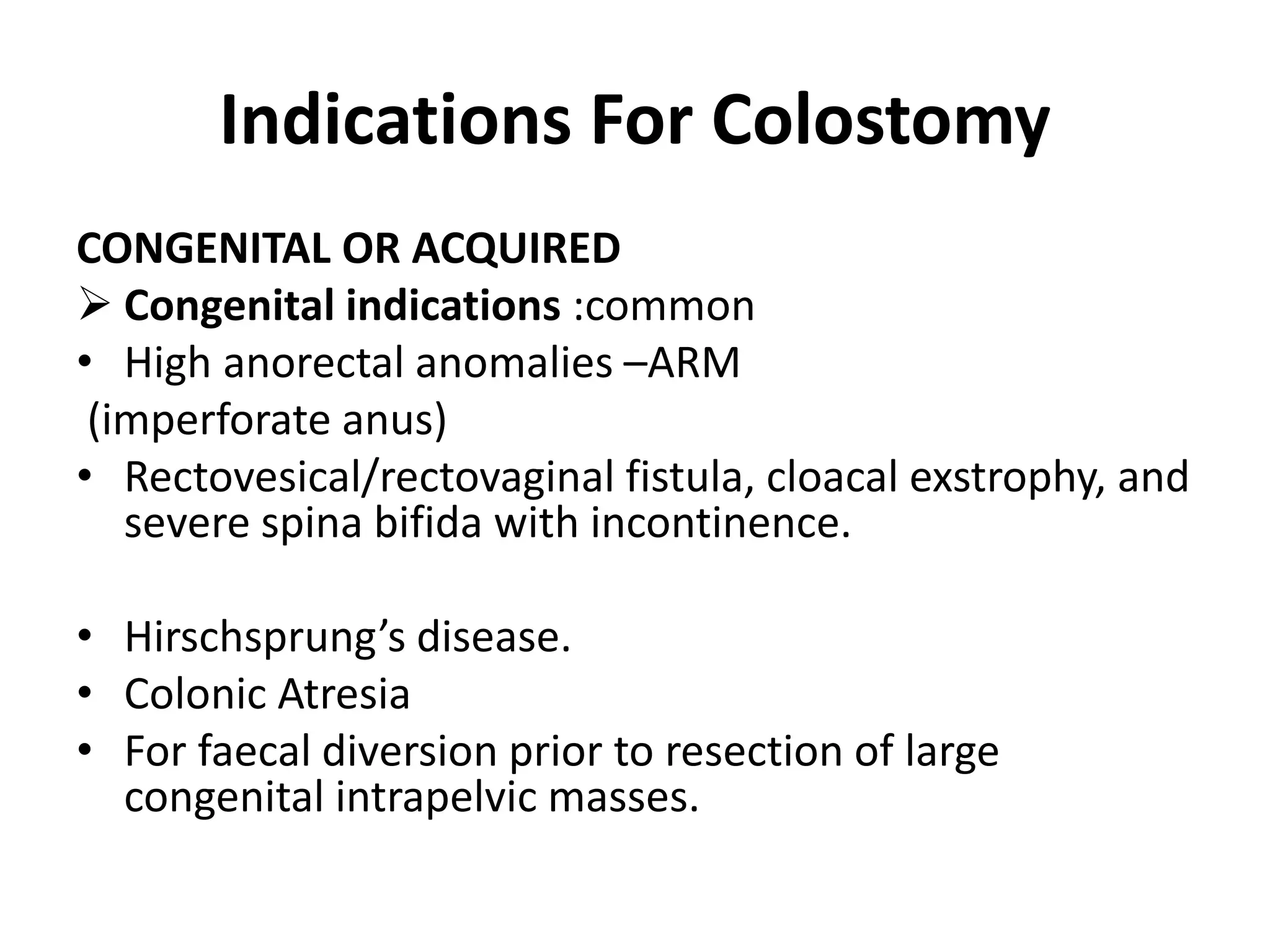 Colostomy | PPTX