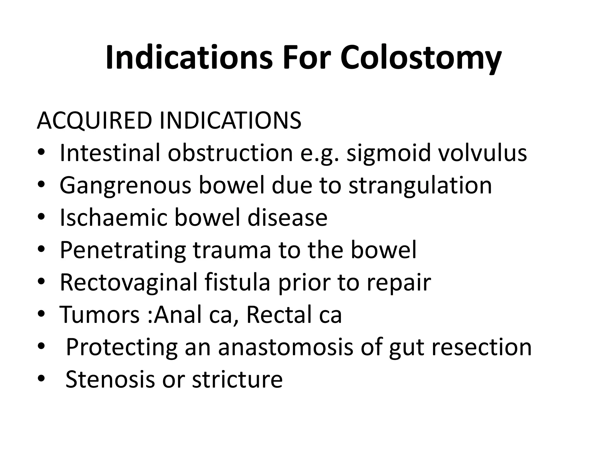 Colostomy | PPTX