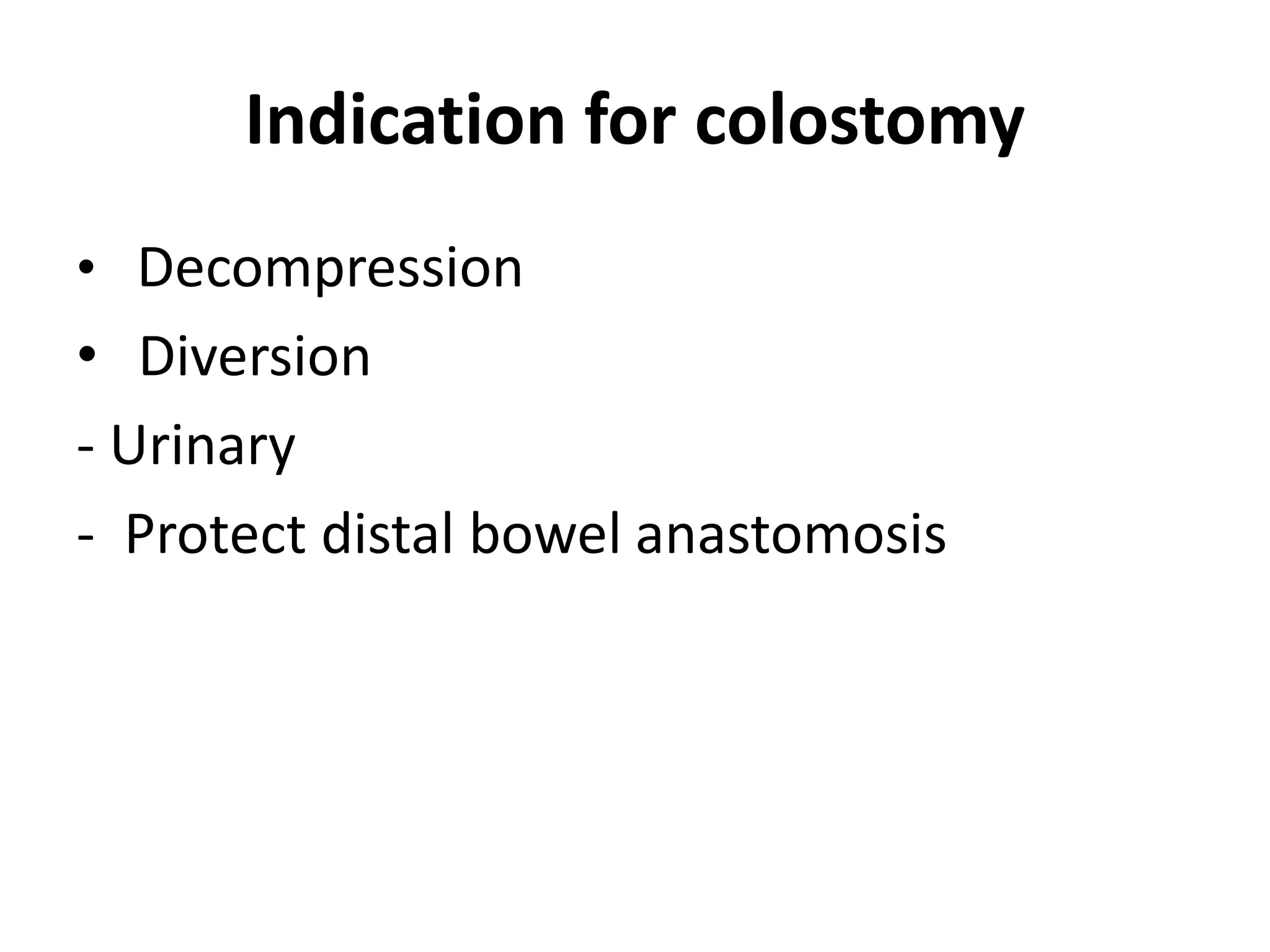 Colostomy | PPTX