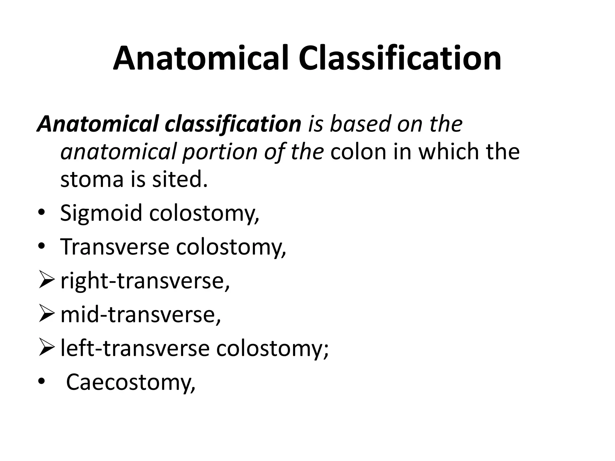 Colostomy | PPTX | Digestive Disorders | Diseases and Conditions