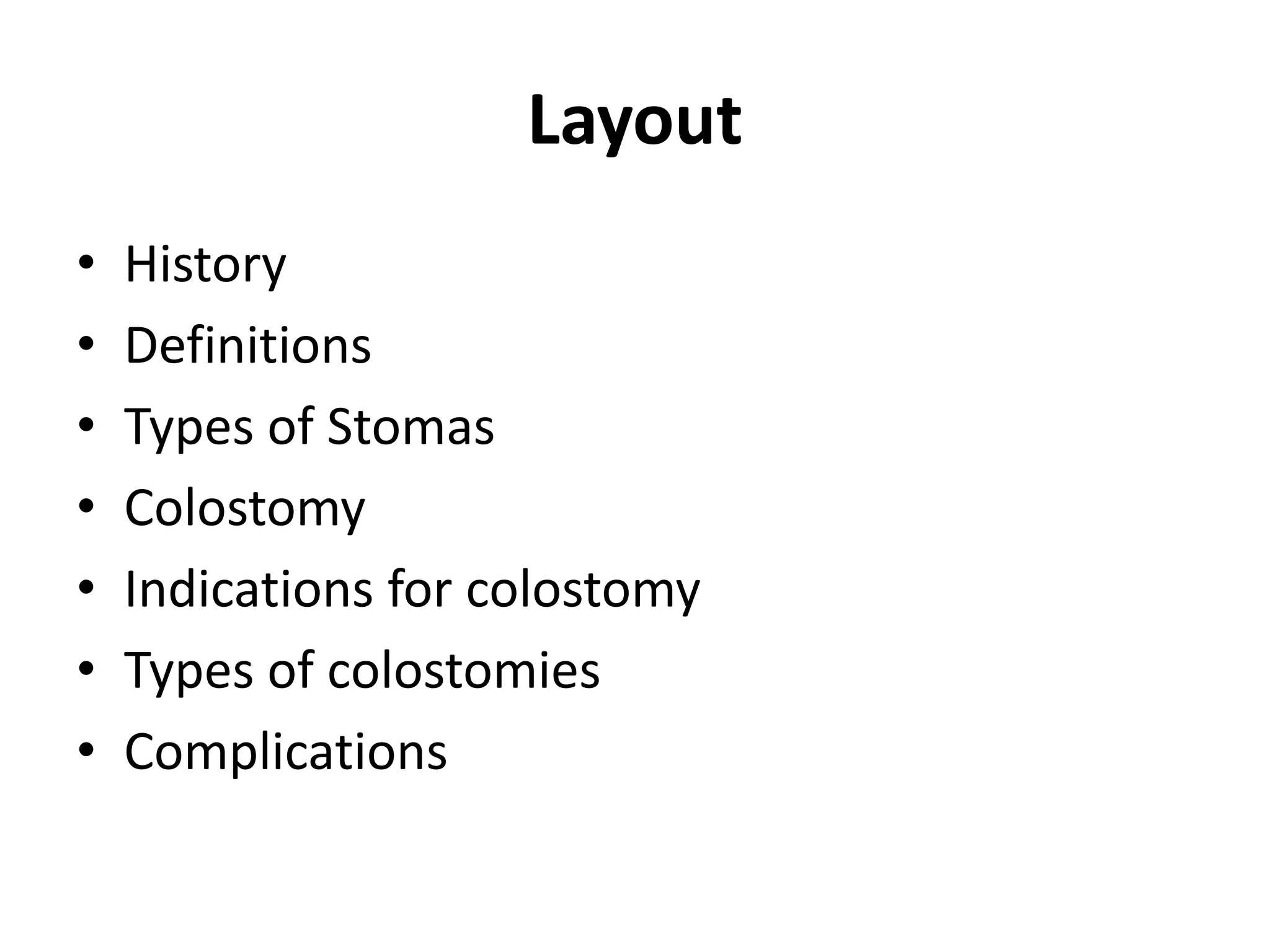 Colostomy | PPTX | Digestive Disorders | Diseases and Conditions