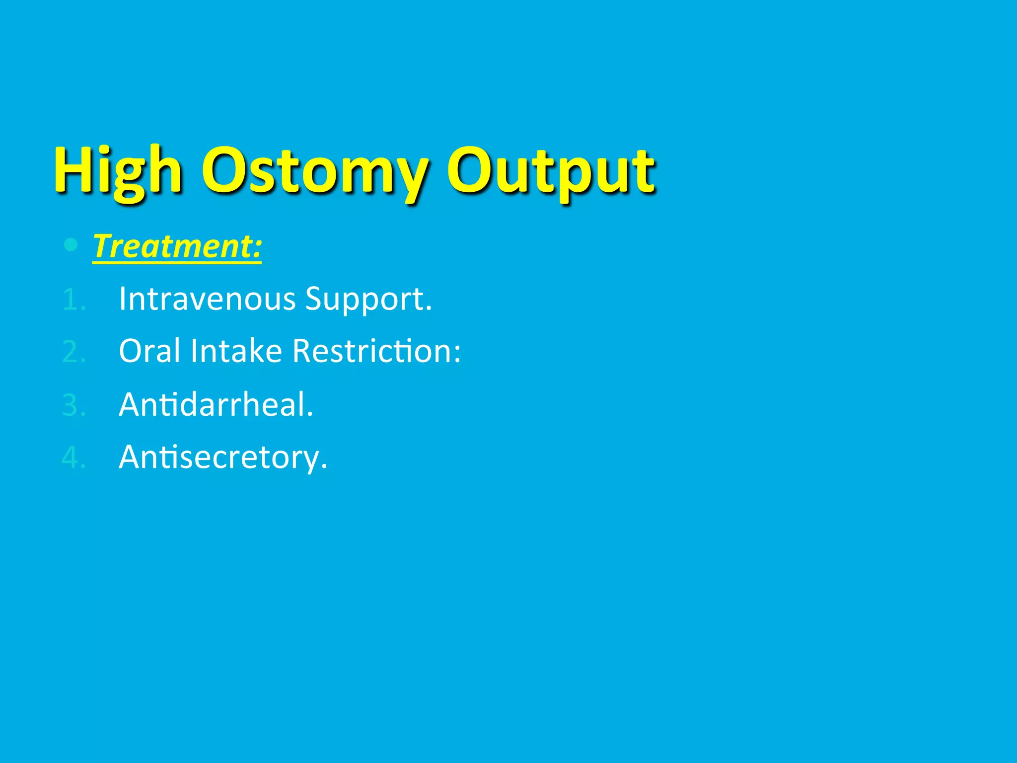 Colostomy complications | PDF
