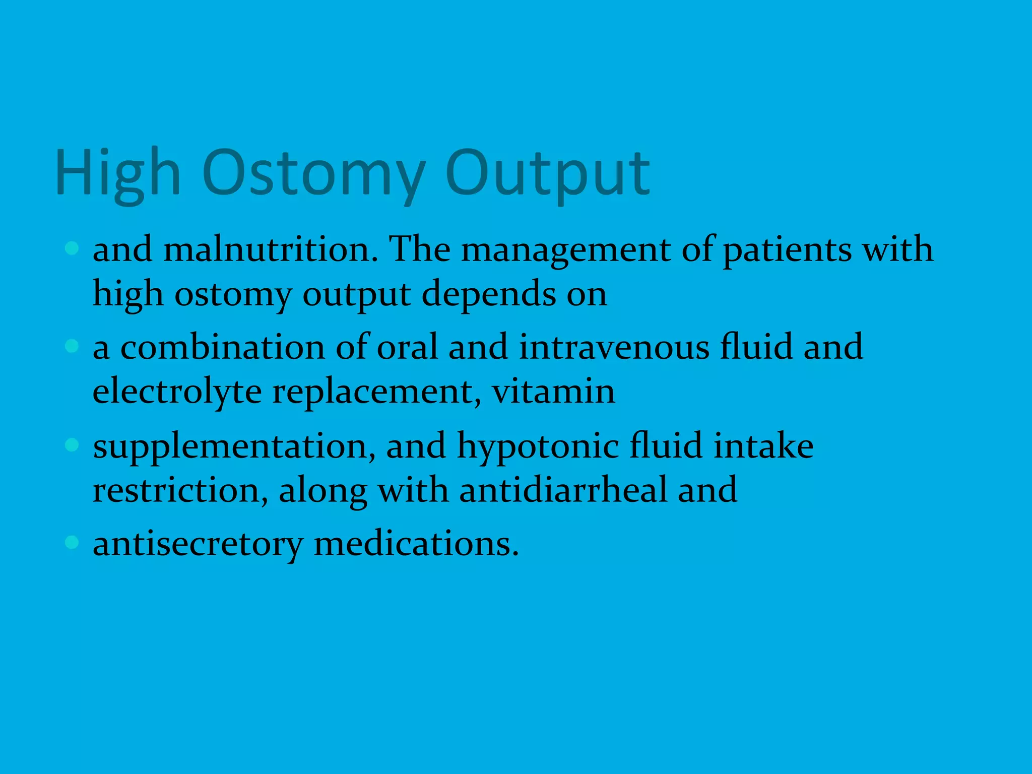 Colostomy complications | PDF