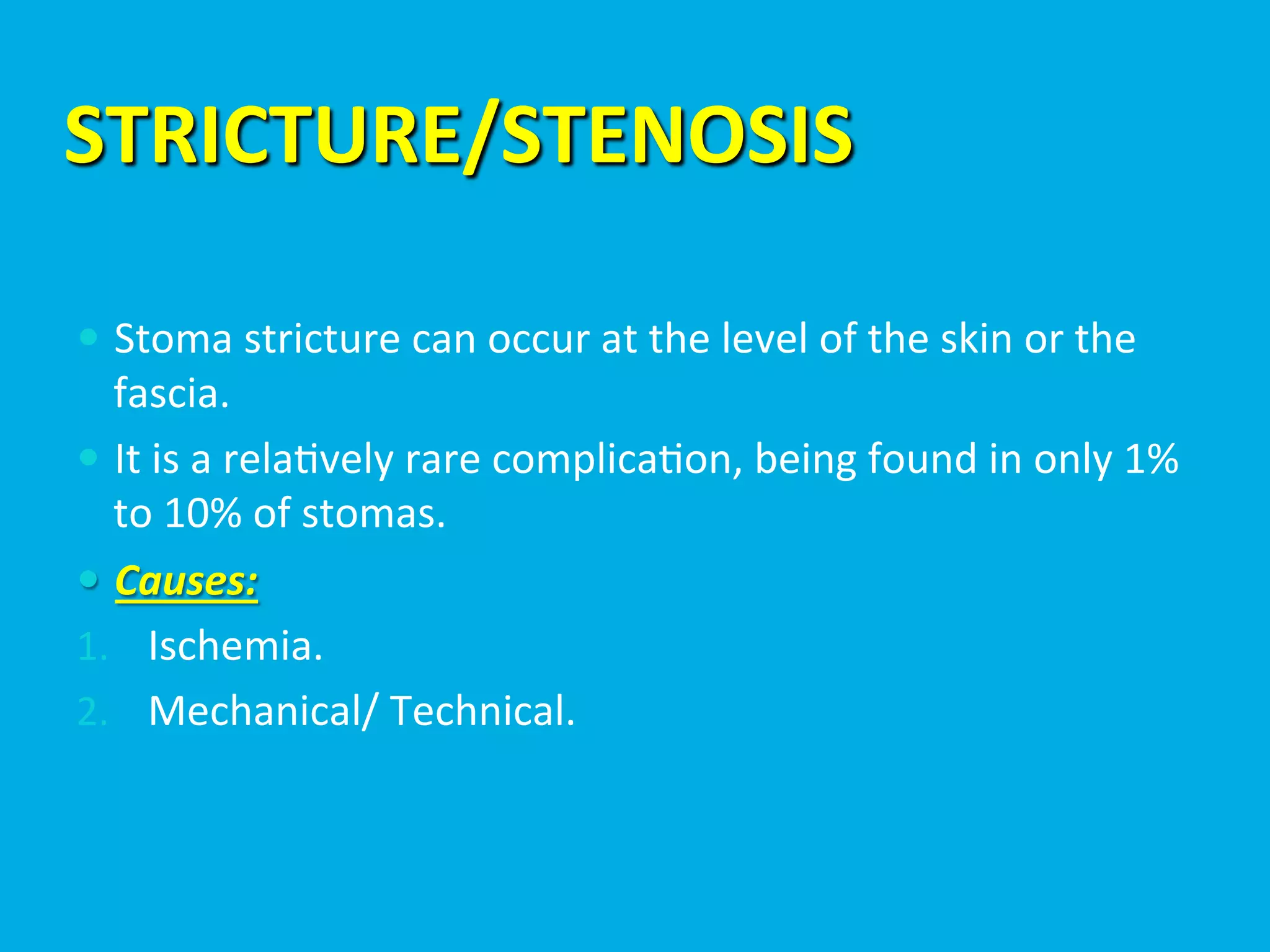 Colostomy complications | PDF