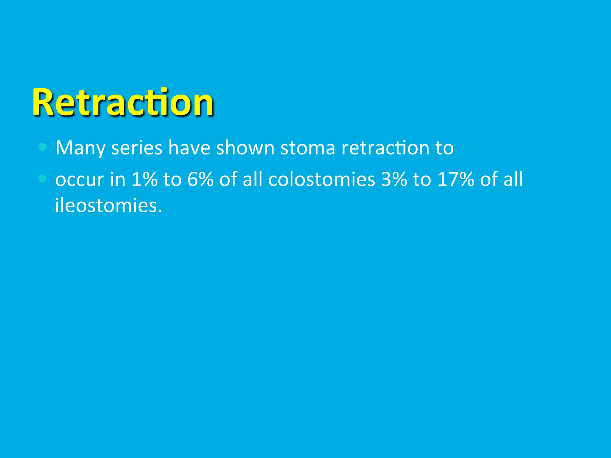 Colostomy complications | PDF