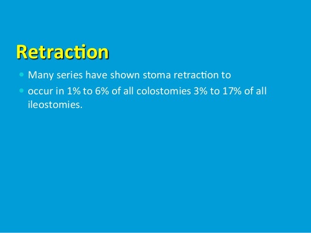 Colostomy complications