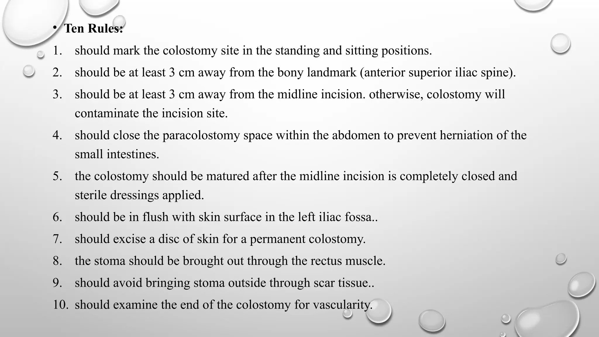 COLOSTOMY.pptx for undergradutes mbbs students | PPTX