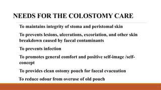 colostomy.pptx management anf care of patient | PPT