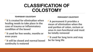 colostomy.pptx management anf care of patient | PPT