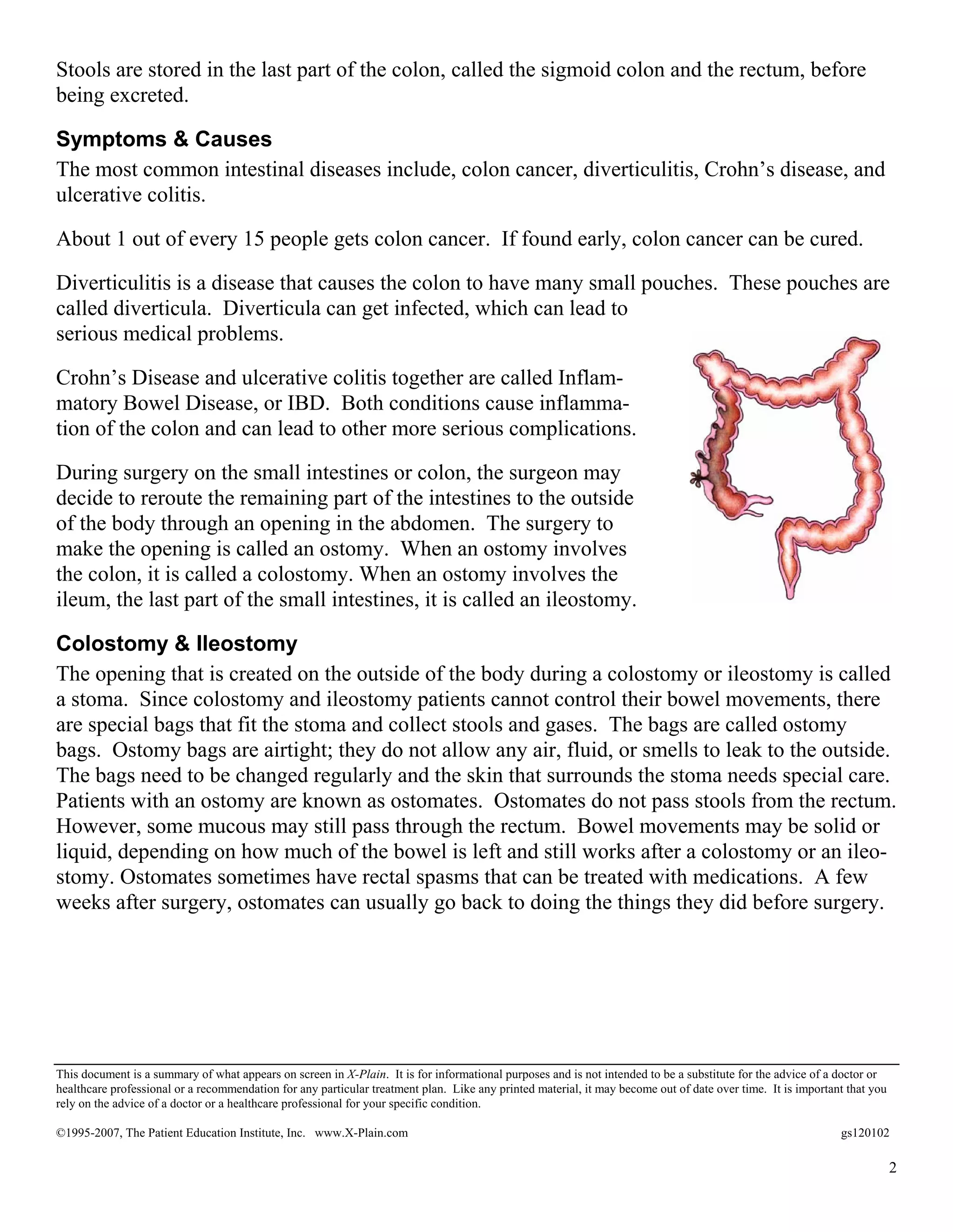 Colostomy1 | PDF