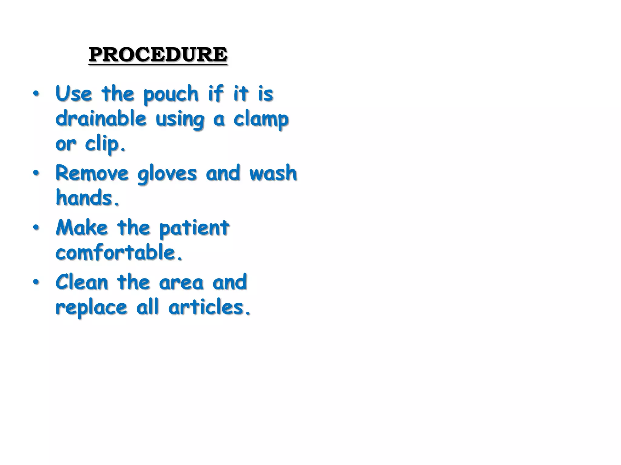 Colostomy care | PPTX