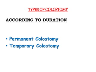 Colostomy care | PPTX