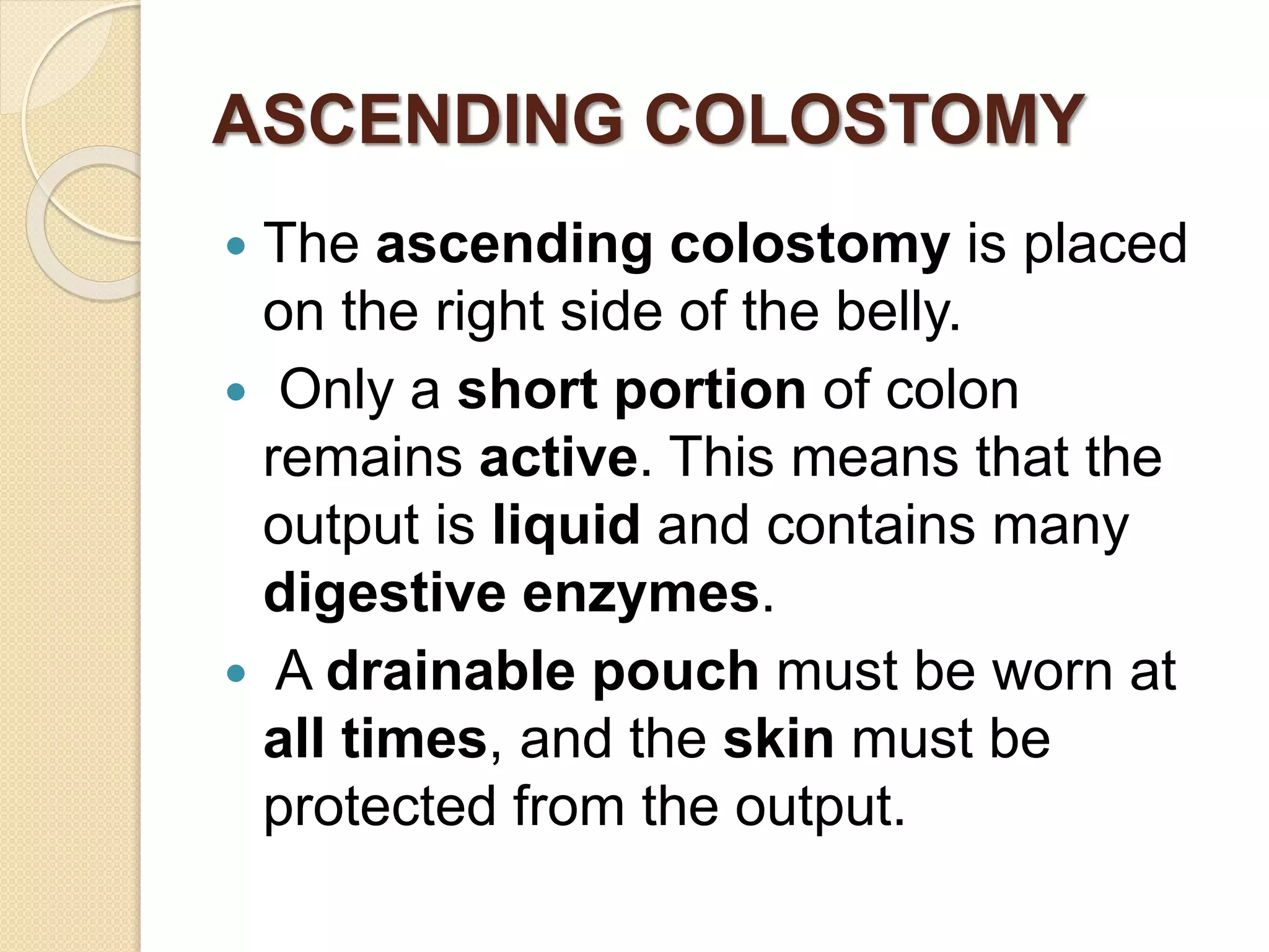 Colostomy care | PPTX