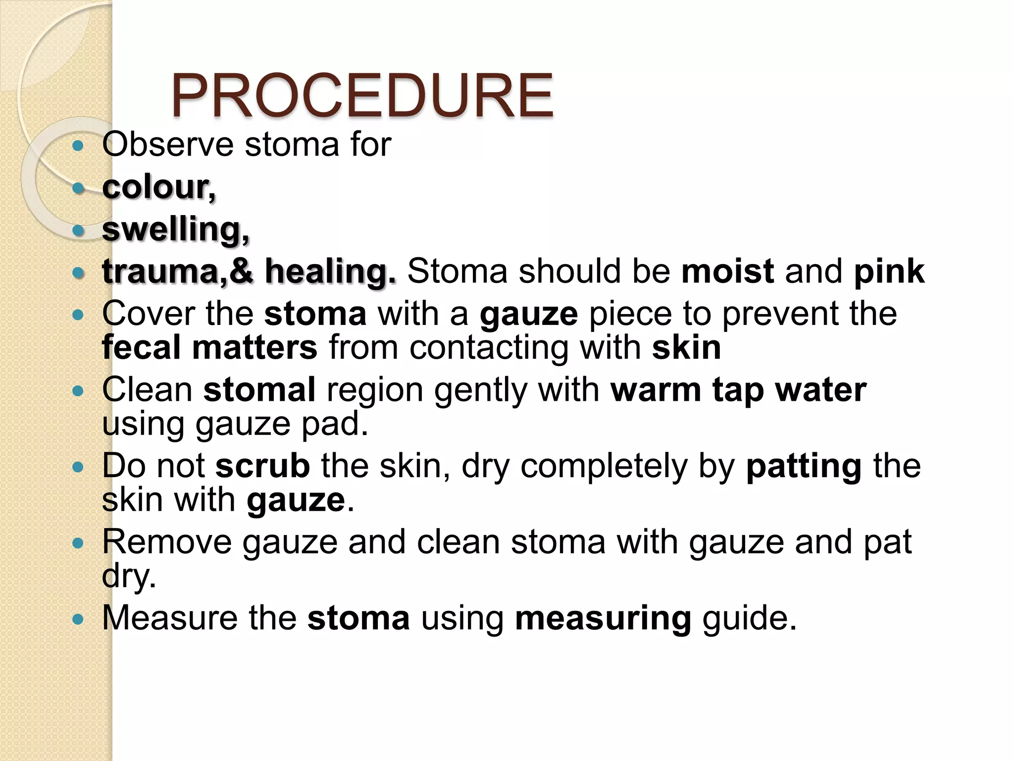 Colostomy care | PPTX