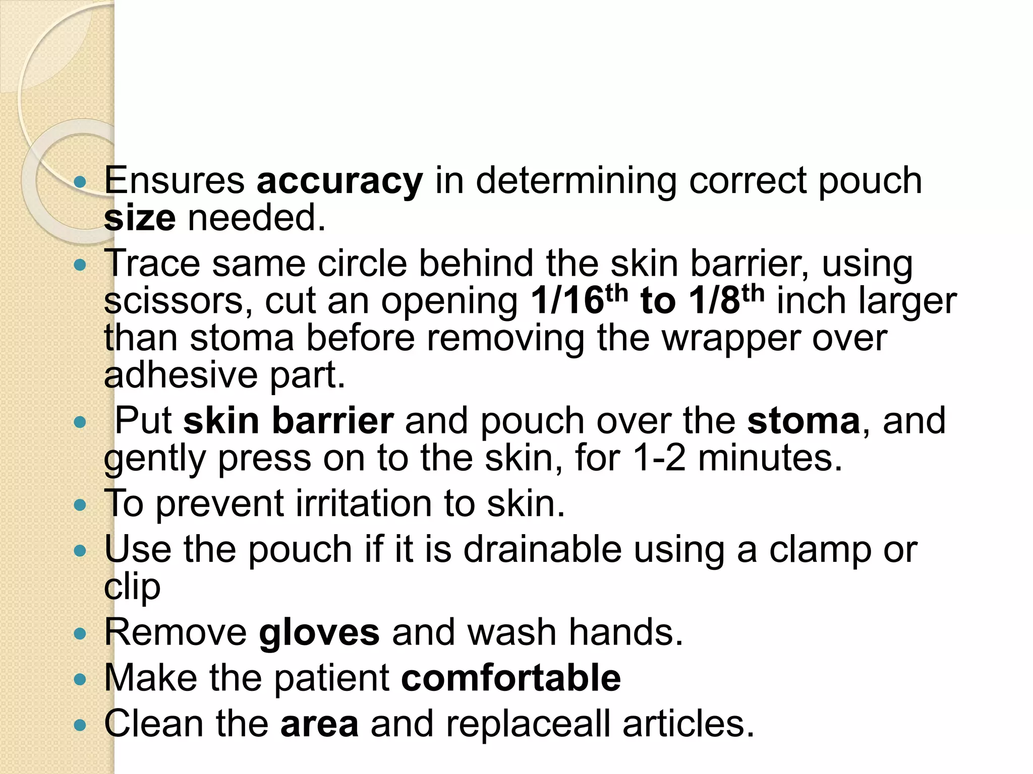 Colostomy care | PPTX