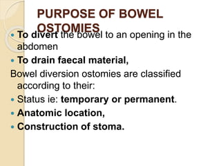 Colostomy care | PPTX
