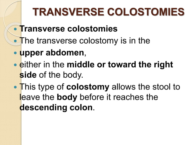 Colostomy care | PPTX