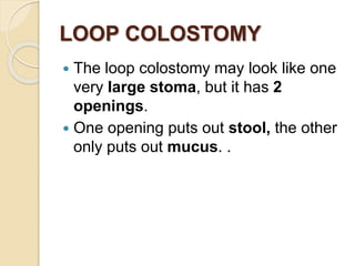 Colostomy care | PPTX
