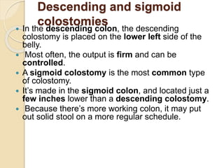 Colostomy care | PPTX