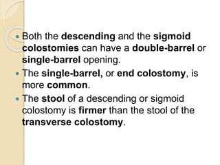 Colostomy care | PPTX
