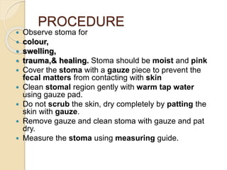 Colostomy care | PPTX