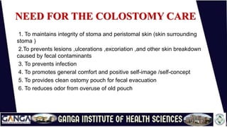 COLOSTOMY CARE.pptx for nursing students | PPTX