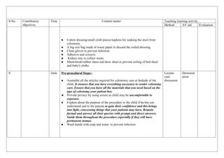 Comprehensive Clinical Teaching on Colostomy Care for Nursing Students ...