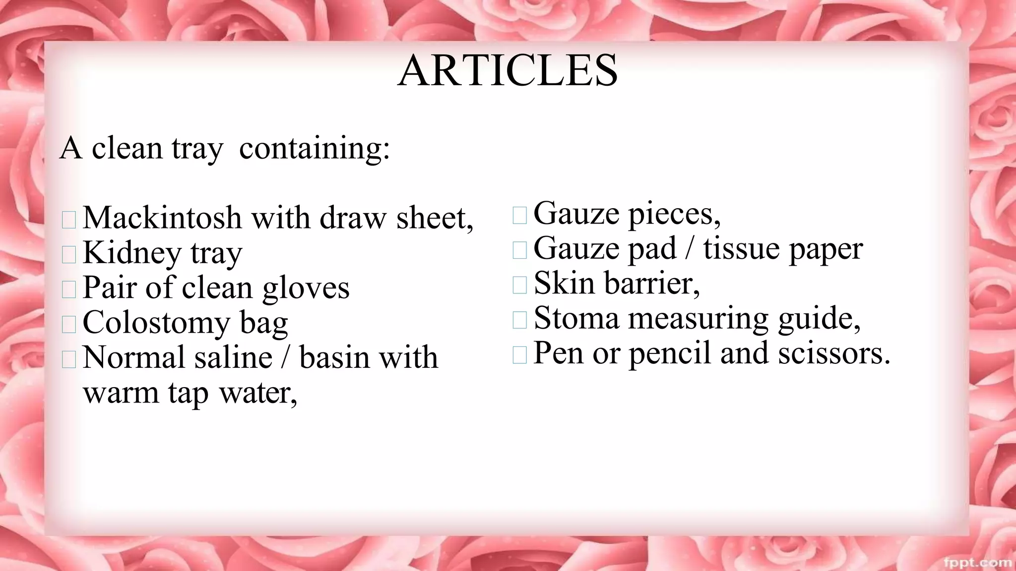 Colostomy care : Nursing management | PDF