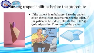 Colostomy irrigation | PPTX