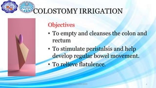 Colostomy irrigation | PPT | Free Download