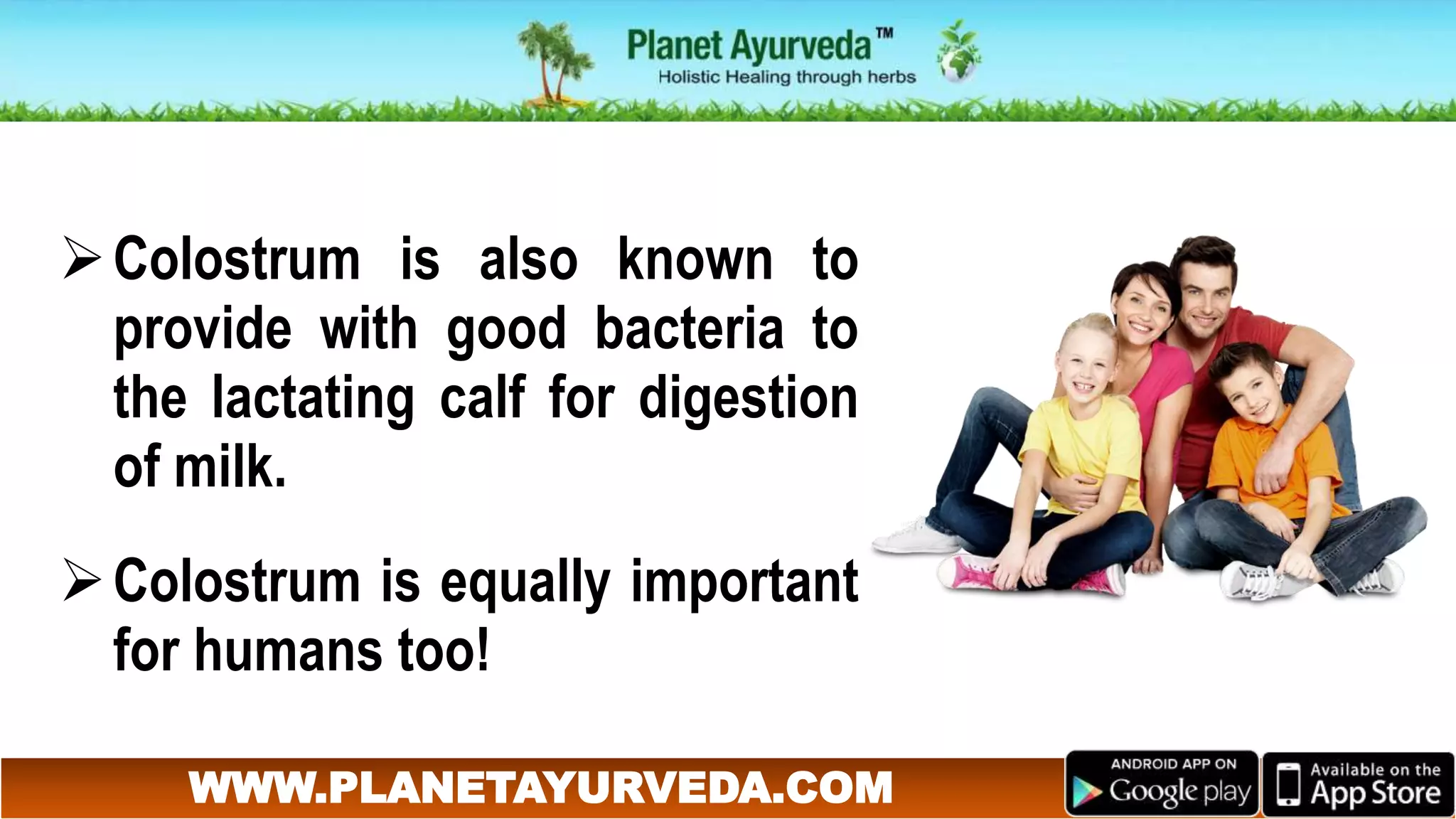 Colostrum - Types, Cow Colostrum, Health Benefits & Facts | PPTX