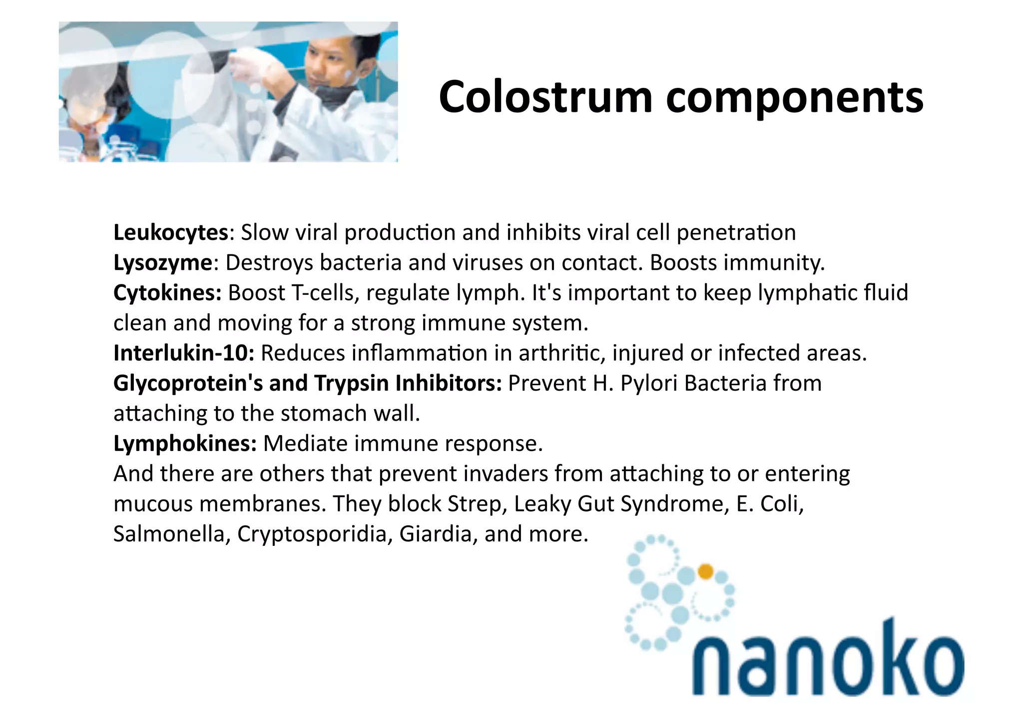 Colostrum Presentation | PDF