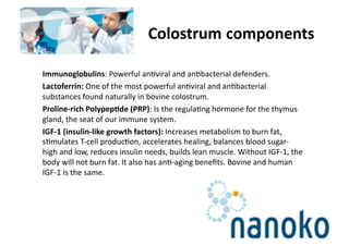 Colostrum Presentation | PDF