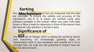 Color sorting system robot project .pptx