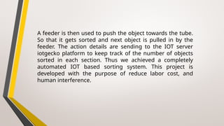 Color sorting system robot project .pptx