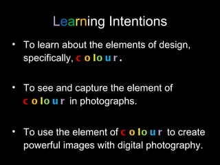 Colour | PPT