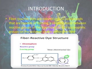 Reactive Dyes | PPTX