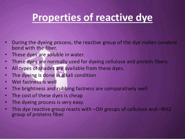 Reactive Dyes