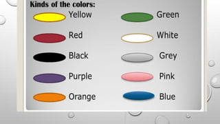 MATERI WARNA SEKOLAH DASAR DALAM BAHASA INGGRIS.pptx