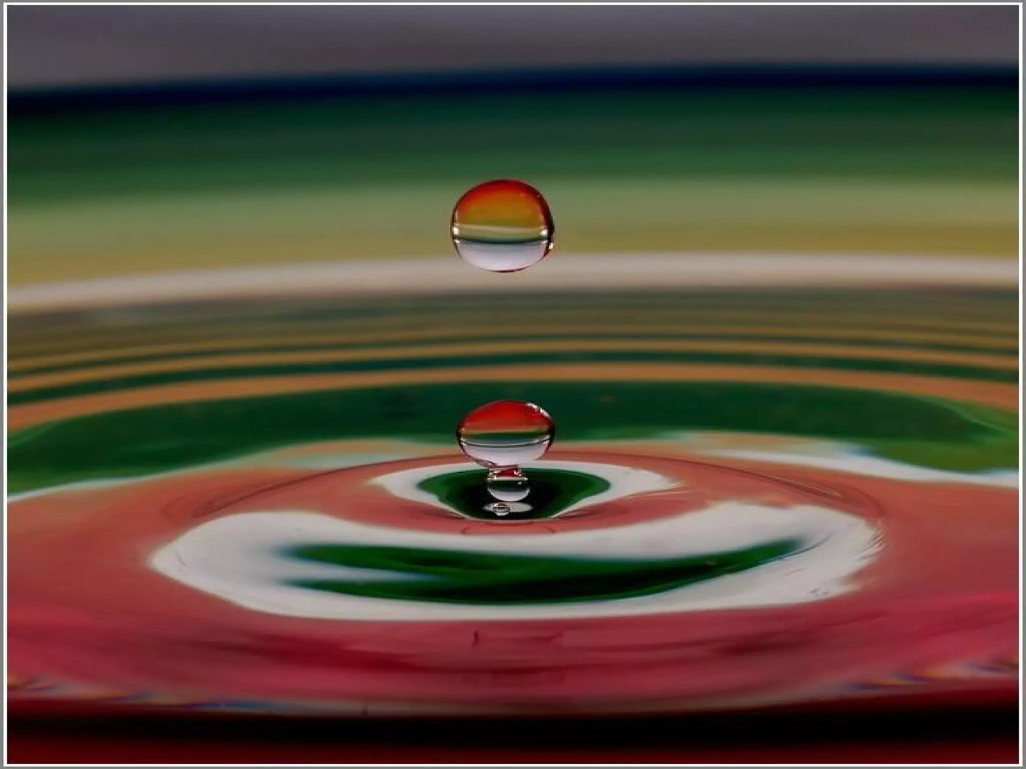 Colour Collision Amazing Water Drops | PPS | Photography | Arts and Crafts