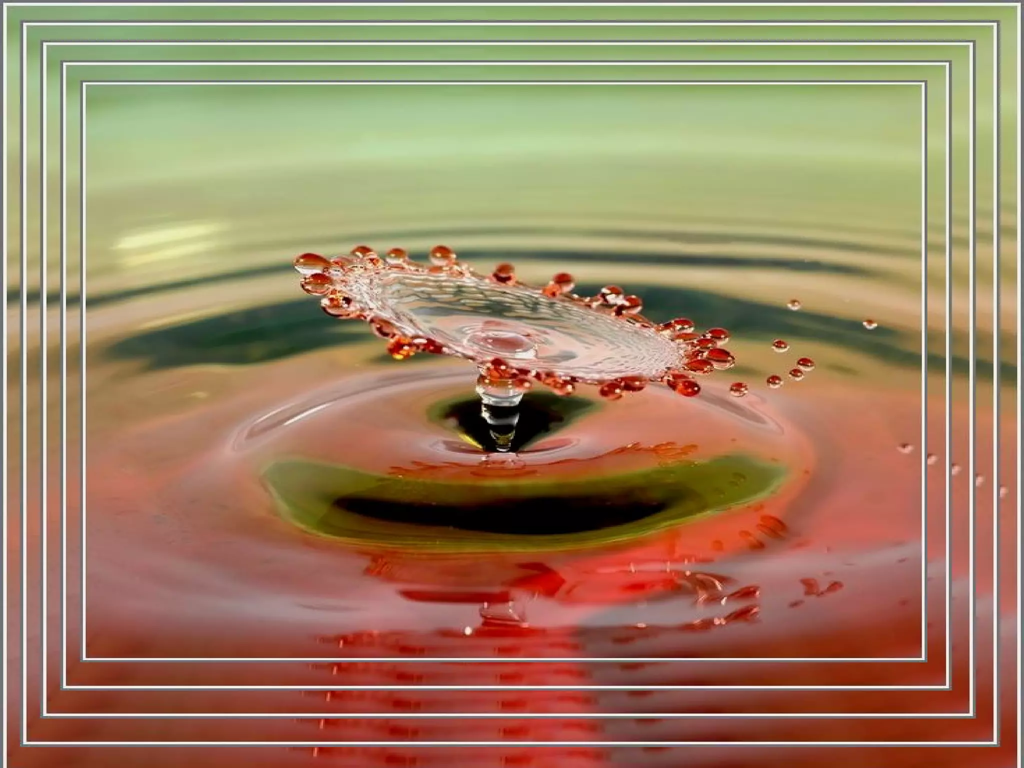 Colour Collision Amazing Water Drops | PPS | Photography | Arts and Crafts