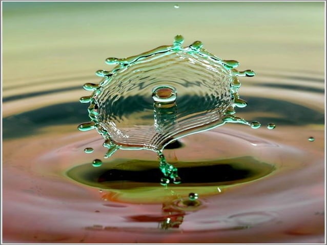 Colour Collision Amazing Water Drops | PPS