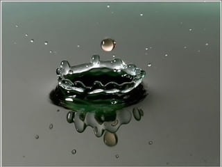 Colour Collision Amazing Water Drops | PPT
